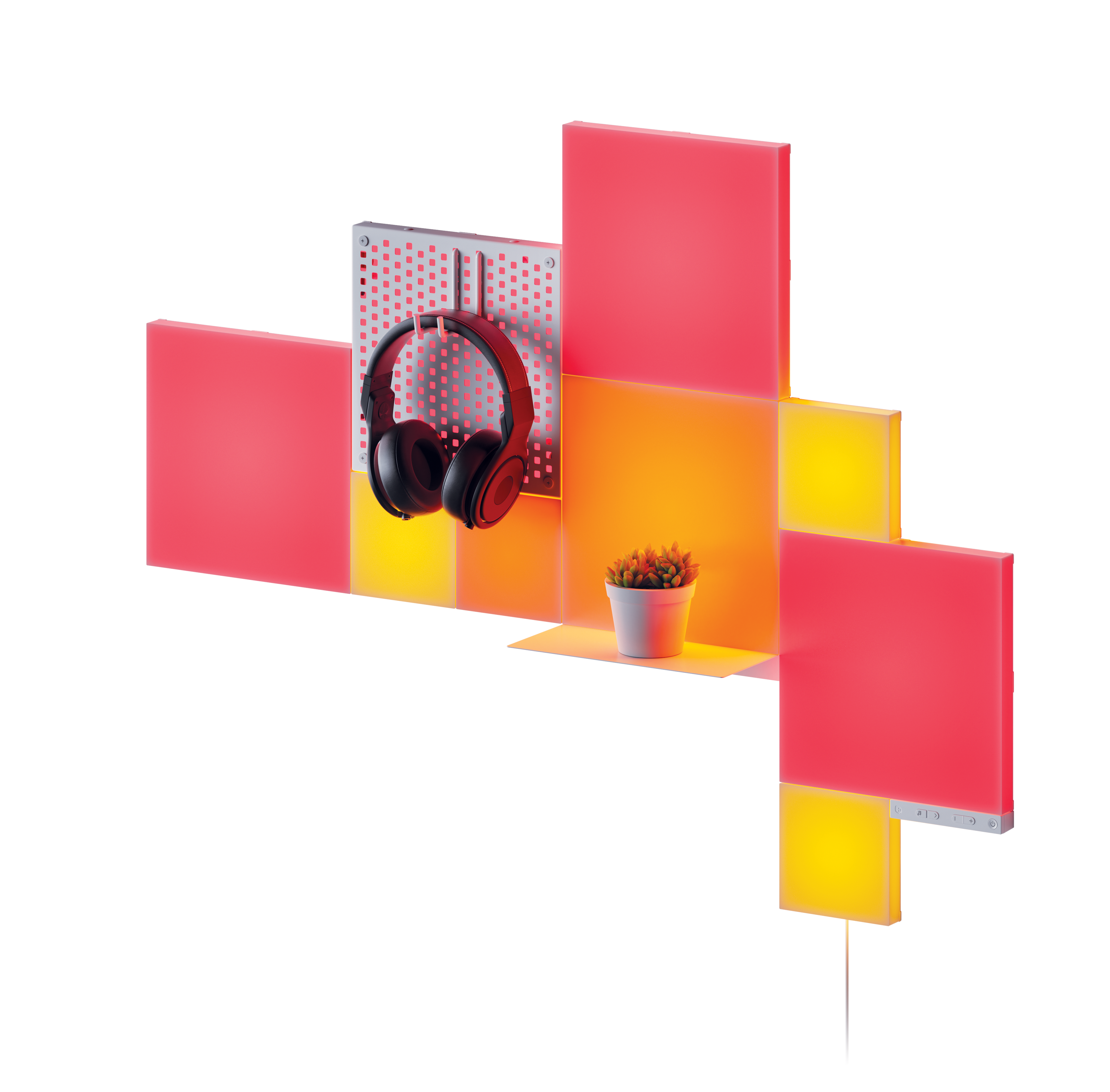 Nanoleaf Blocks Combo XL Smarter Kit | Smart 3D Wall Lights – Nanoleaf ...